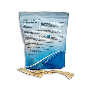 Spring Pet Dual Enzyme Action Beef Hide Dental Chews (Large) for Dogs Weighing 25 to 50 Pounds 30 Count