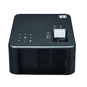 RCA Roku Smart Home Theater Projector - Stream Netflix, Prime Video, Hulu, Disney+, Apple TV+ and More - Portable Projector Compatible with TV, PC, HDMI, USB, VGA - Living Room/Backyard Projector