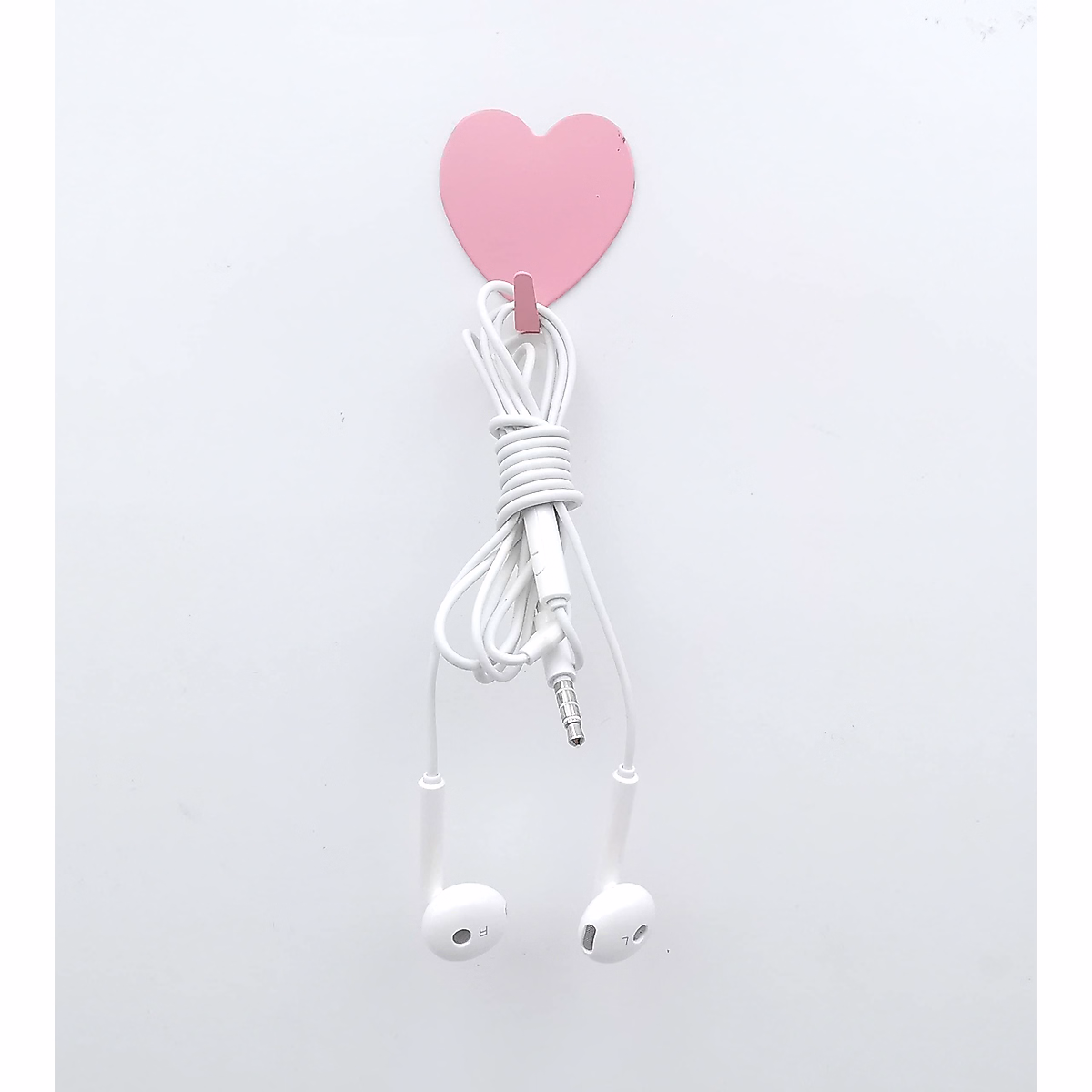 Forpomax Love Adhesive Hooks, Heart Shape Decoration Hook (Balanced)