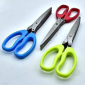 BCQLI,Shredder Scissors,Designed To Cut Print Into Scraps That Can't be Read,Play a Role in Decompression