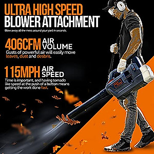 SuperHandy Leaf Blower/Sprayer Combo, ULV Fogger Machine, Cordless w/Battery & Charger 48V, 1 Gal Capacity - For Lawn & Garden, Hydroponics, Cleaning