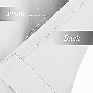 Valea Home Blackout Short Curtains Waterproof Soft Rod Pocket Kitchen Curtains for Bathroom Window Room Darkening Small Curtains for Bedroom 36 inch Length, 2 Panels, Grayish White