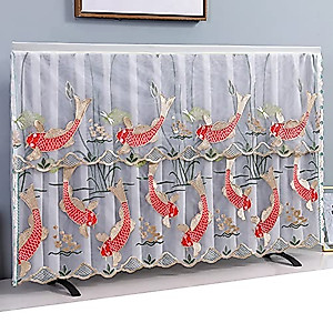 YIJIAFEIFEI Decorative Dust Cover for Outside TV Cover Indoor Tv Cover with Openable Front Flap LCD TV Screen Protector(Size:40 inch)