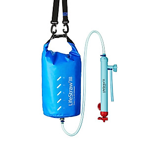 LifeStraw Mission Water Purification System, High-Volume Gravity-Fed Purifier for Camping and Emergency Preparedness, 5 Liter