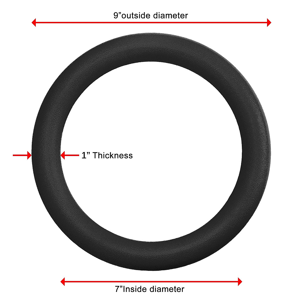 Reehut Gymnastic Rings W/Adjustable Straps, Metal Buckles & Manual - Home Gym (Set of 2) - Non-Slip - Great For Workout, Strength Training, Fitness, Pull Ups and Dips, Ebook included