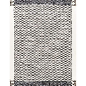 nuLOOM Jenson Braided Tassel Wool Area Rug, 8 ft 6 in x 11 ft 6 in, Grey