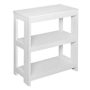 Regency Flip Flop Folding Bookcase, 28" x 22", White