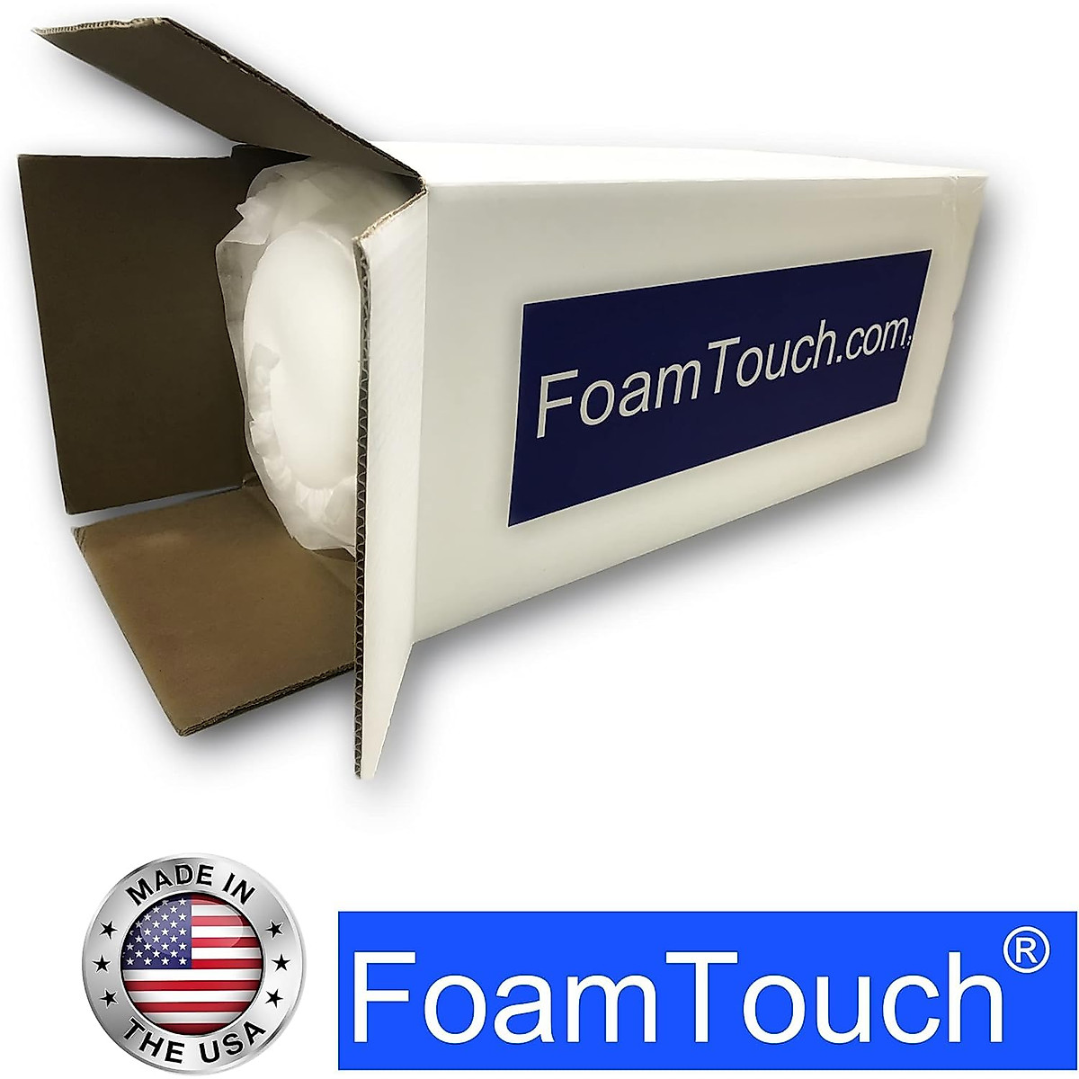 FoamTouch 5" Height x 36" Width x 72" Length Camper/RV bunk Mattress with Gel Memory Foam -No Cover