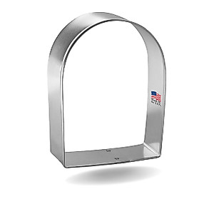 Tombstone Cookie Cutter 3.5 Inch - Made in the USA – Foose Cookie Cutters Tin Plated Steel Tombstone Cookie Mold