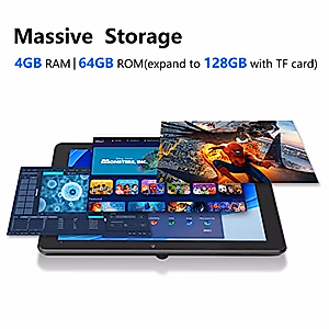 Tibuta W100 Windows 11 Tablet,8.9 inch Windows Tablet,Touchscreen(2048 * 1536 IPS),2-in-1Tablet, 4GB RAM,64GB ROM,Intel N4020C,Tablet with Keyboard