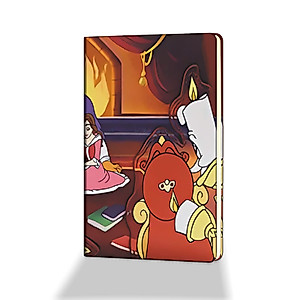 JOHSBYD Beauty and The Beast Leather Notebook Always Remember You’re Braver Than You Believe Leather Notebook TV Movie Gifts Inspirational Gifts for Son Daughter (1)