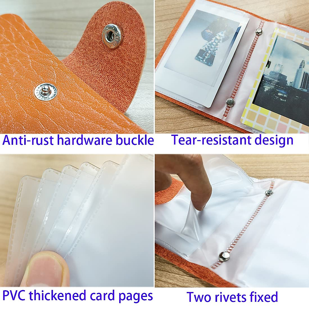 Gikfun Fashion Soft Credit ID Card Holder Case Purse Pocket Wallet Pouch Organizer 24 Slots (Pack of 5pcs) EK8430