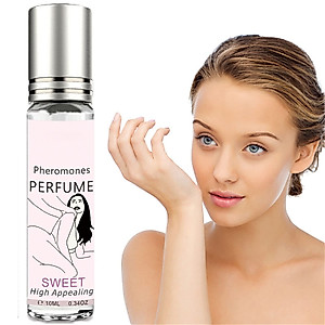 SINGOVE Long-Lasting Light Fragrance Pheromone Perfume for Women ,Eau de Parfum Roll On Perfume Party Perfume 10ml, 0.33 Oz, fits in the purse or pocket (A)