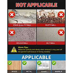 Teskyer Double Sided Tape Heavy Duty, Strong Adhesive Mounting Tape, Multipurpose Removable and Reusable Wall Tape Photo Frame Hanging Poster Tape Carpet Tape (16.4ft X 0.59in)