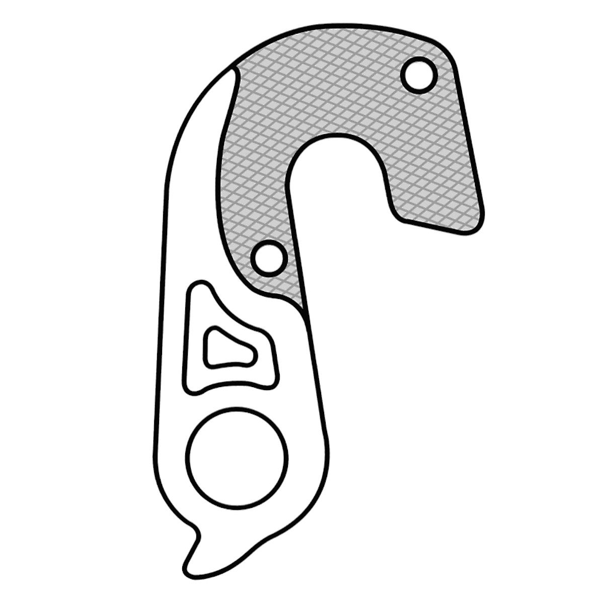 Derailleur Hanger 12 Compatible with Specialized Part Number 9894-4206 Stumpjumper 100 120 S-Works M4 M5 Hardrock Enduro #12 CNC