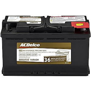 ACDelco Gold 94RAGM (88864542) 36 Month Warranty AGM BCI Group 94R Battery