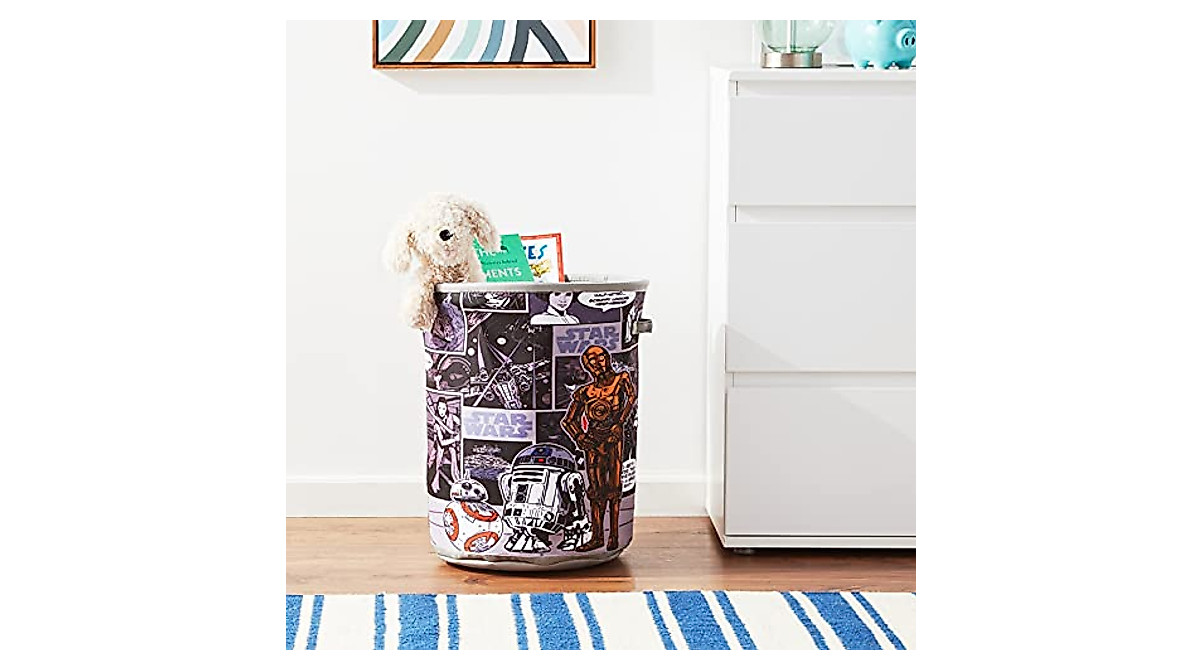 Star Wars Circular Storage Bin - Durable & Fun Organizer
