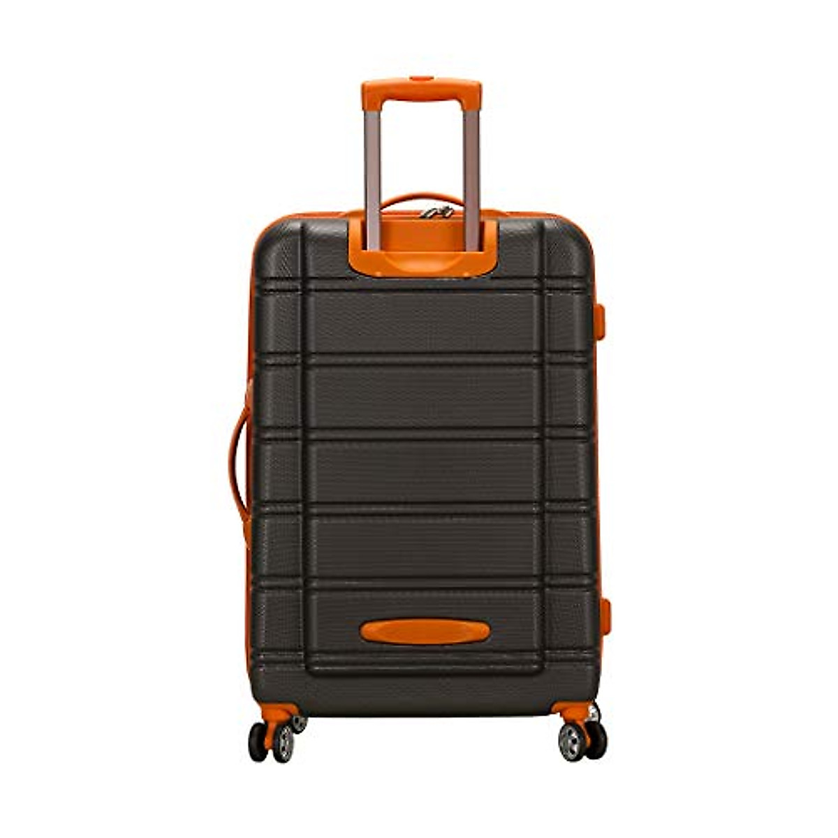 Rockland Melbourne Hardside Expandable Spinner Wheel Luggage, Charcoal, 3-Piece Set (20/24/28)
