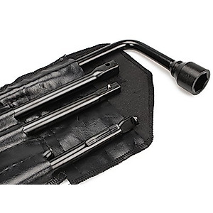 Dr.Roc Spare Tire Tool Kit with Spare Tire Jack Handle and Lug Wrench Spare Tire Kit Compatible with Chevy Silverado Tahoe Avalanche Suburban GMC Sierra Yukon 1999-2019 Cadillac Escalade 2002-2018