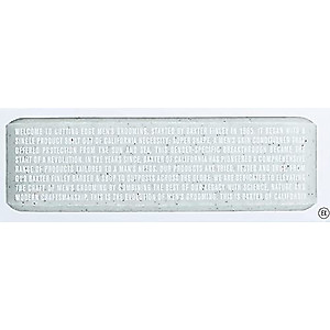 Baxter of California Exfoliating Body Bar Soap for Men with Cedarwood and Oak Moss Essence | For All Skin Types | Buffs Out Dry Skin and Boosts Cell Renewal | 7 ounces | Holiday Gift Guide