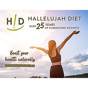 Hallelujah Diet Organic BarleyMax - Barley and Alfalfa Green Juice Powder, Berry Flavor, (8.5 Ounces, 120 Servings)