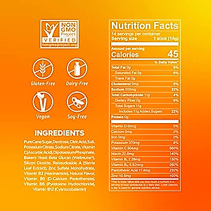 Liquid I.V.® Hydration Multiplier® +Immune Support - Tangerine - Hydration Powder Packets | Electrolyte Powder Drink Mix | Convenient Single-Serving Sticks | Non-GMO | 14 Servings (Pack of 1)