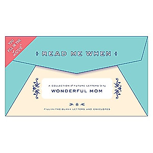 Knock Knock Letters to My Wonderful Mom Read Me When Box