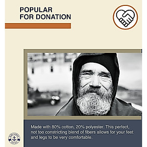 Yacht & Smith Men's & Women's Wholesale Bulk Cotton Tube Socks, Referee Style, by SOCKS'NBULK