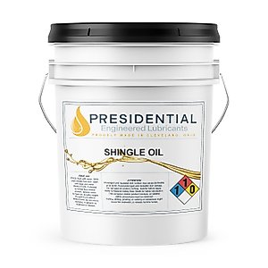 Presidential Shingle Oil - Indoor & Outdoor Oil for Protection of Wood Surfaces- Reduces Weathering - Made in USA (5 Gallon)