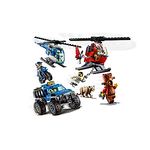 LEGO City Mountain Police Headquarters 60174 Building Kit (663 Pieces)