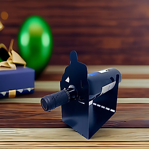 Tabletop Wine Holder Wine Bottle Racks , Funny Decoration Table Centerpiece Wine Display Stand, Freestanding Wine Storage for Kitchen Home Bar