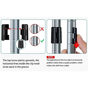 SINGAYE 4 Shelves Adjustable Storage Shelf Wire shelving Storage Rack 520lbs Loading Capacity Standing Shelf Units,23.2" W x 13.4" D x 47.2" H for Kitchen Office Pantry Room,Silver