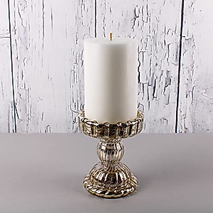 Richland 4" Pillar Candles (4"x6", White)