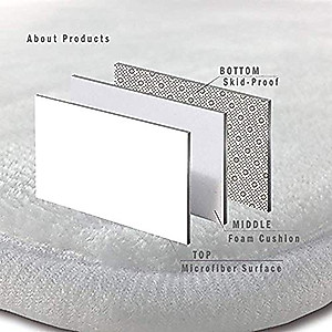 Green Marijuana Leaf Weed Black Round Floor Rug Soft Non-Slip 24 Inch Round Kitchen Floor Mat Soft Entrance Door Mat Round Floor Rug Area Rug for Chair Living Room Bedroom