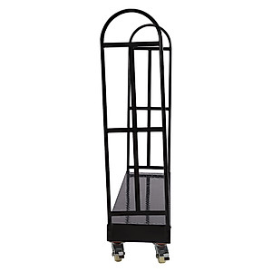 Flatbed Cart, 16 x 65Inch Heavy Duty Steel Dolly U-Boat Utility Material Cart Platform Hand Truck, 2000lbs Large Capacity, Platform Truck Dolly w/Removable Handles for Warehouses, Storage Rooms