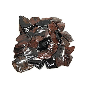 Premium Obsidian Flakes (10lbs) Flint Knapping Stone