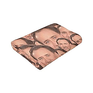 Funny Blanket Super Soft and Thick Four Seasons Anti-Pilling Flannel Throw Blanket Suitable for Sofa Car Bed Camping Adult Kids Keep Warm，50"X40"