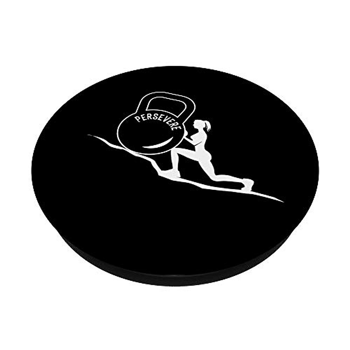 Women Workout Quote Saying Persevere Cool Fitness Lover Gift PopSockets Grip and Stand for Phones and Tablets