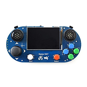 Game HAT/Game Console/Gamepad Kit for Raspberry Pi A+/B+/2B/3B/3B+/Zero W with 3.5inch IPS Screen 480x320 60 Frame