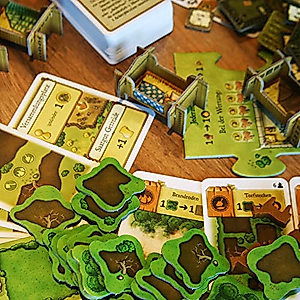 Agricola (Revised Edition) Farmers of The Moor Expansion | Strategy Game for Adults and Teens | Advanced Board Game | Ages 12+ | 1-4 Players | Avg. Playtime 90 Minutes | Made by Lookout Games