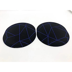 Magnetic Covers for SteelSeries Arctis Pro High Fidelity Gaming Headset/Arctis Pro Wireless Gaming Headset (Blue in Black)