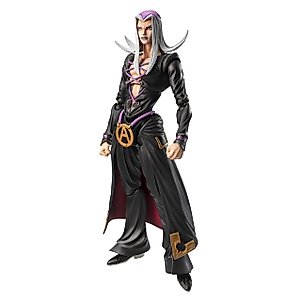Medicos JoJo’s Bizarre Adventure Part 5: Chozo Kado Leone Abbacchio Super Action Statue Figure, Multicolor