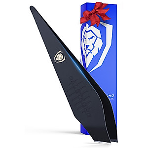 DALSTRONG Professional Fish Bone Tweezers - 6 inch - Premium 304 Stainless Steel - Black Titanium Coating - Ambidextrous Design - Angled, Beveled Tip for Precision Work - Fish Pliers Remover Tool