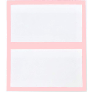 Tented Place Cards - 50 pack - Folded Place Cards are ideal for Wedding Place Cards, Buffet food label, Banquet tables, Cocktail Parties, and Name Cards. Made of 14 pt. Matte Card Stock.