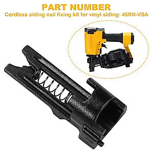 VIDABTE 45RN-VSA Siding Nailer Kit Fits for DeWalt Vinyl Siding Nailer DW45RN DW45RN-CA with Spring
