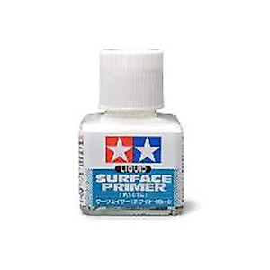 Tamiya America, Inc Wht Liquid Surface Primer 40ml, TAM87096