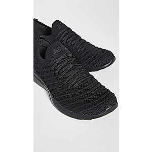 APL: Athletic Propulsion Labs Men's Techloom Wave Sneakers, Black/Black, 10