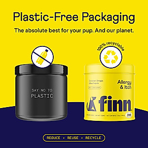 Finn Allergy & Itch for Dogs | Allergy, Itchy Skin & Immune Support w/Bee Propolis + Probiotics | 90 Soft Chews