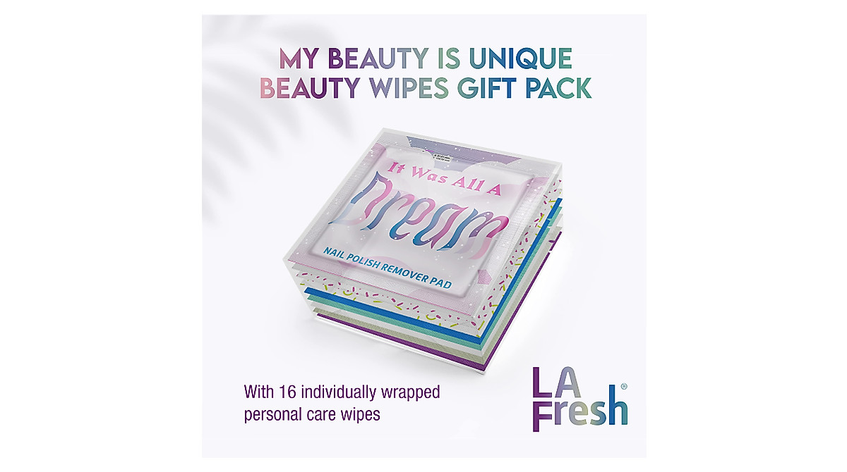 La Fresh Unique Beauty Wipes Gift Pack - Travel-Ready