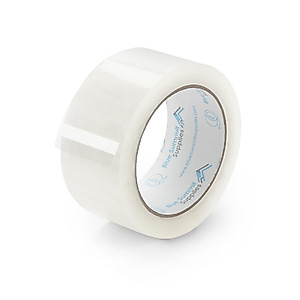 12 Pack Heavy Duty Packaging Tape, Clear Packing Tape Designed for Moving Boxes, Shipping, Office, Commercial Grade 2.7mil Thick, 60 Yard Length, 720 Total Yards